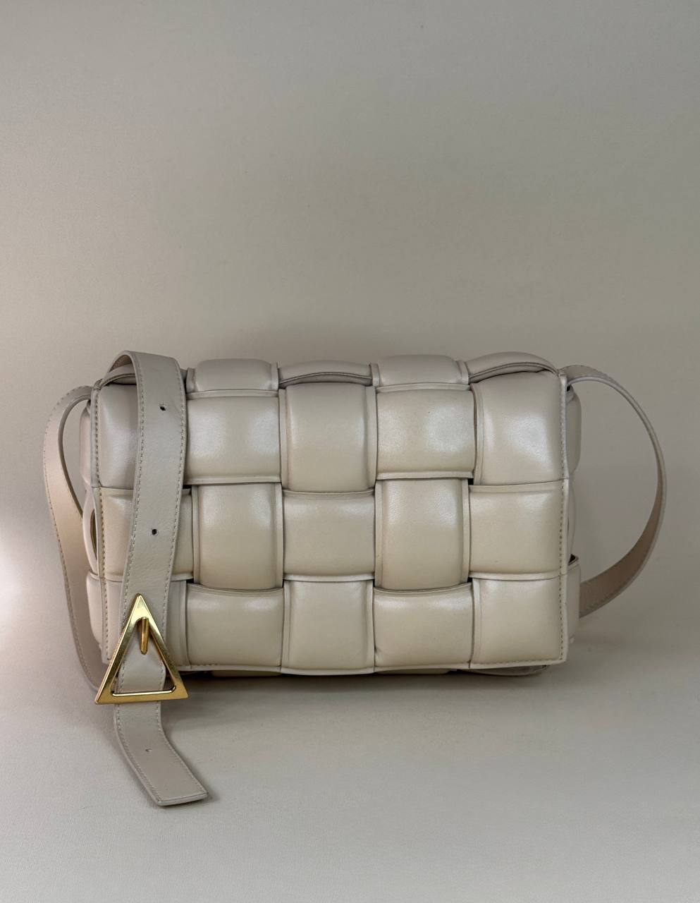 BOTTEGA VENETA Padded Cassette Crossbody Bag Butter