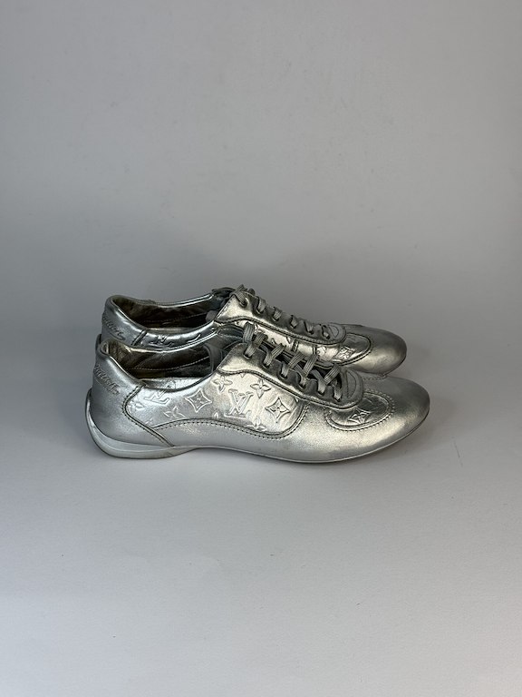 Louis Vuitton Silver Sneakers Vintage