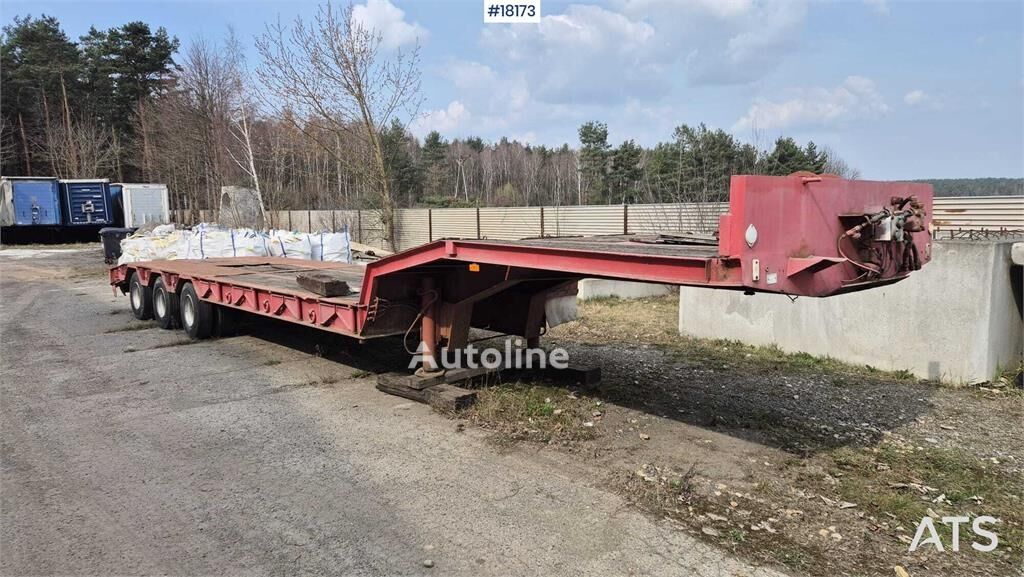 Kaiser 986654 low-bed semi-trailer prikolica sa niskom platformom