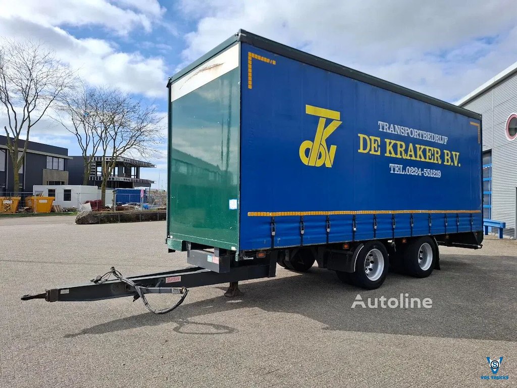 Vogelzang VA-20 / NL TRAILER / TUV:19-05-2026 / 10TON BPW AXLES / ALCOA / prikolica sa kliznom ceradom
