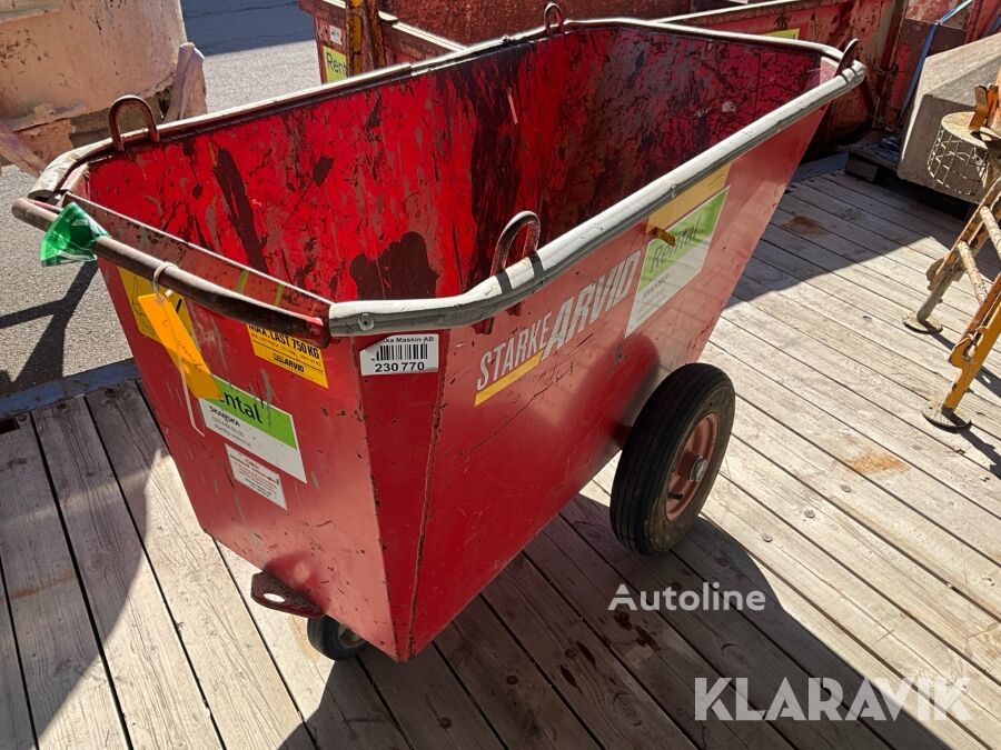 Prodaje se Starke Arvid Fodervagn Starke Arvid prikolicu za prevoz stakla na aukciji