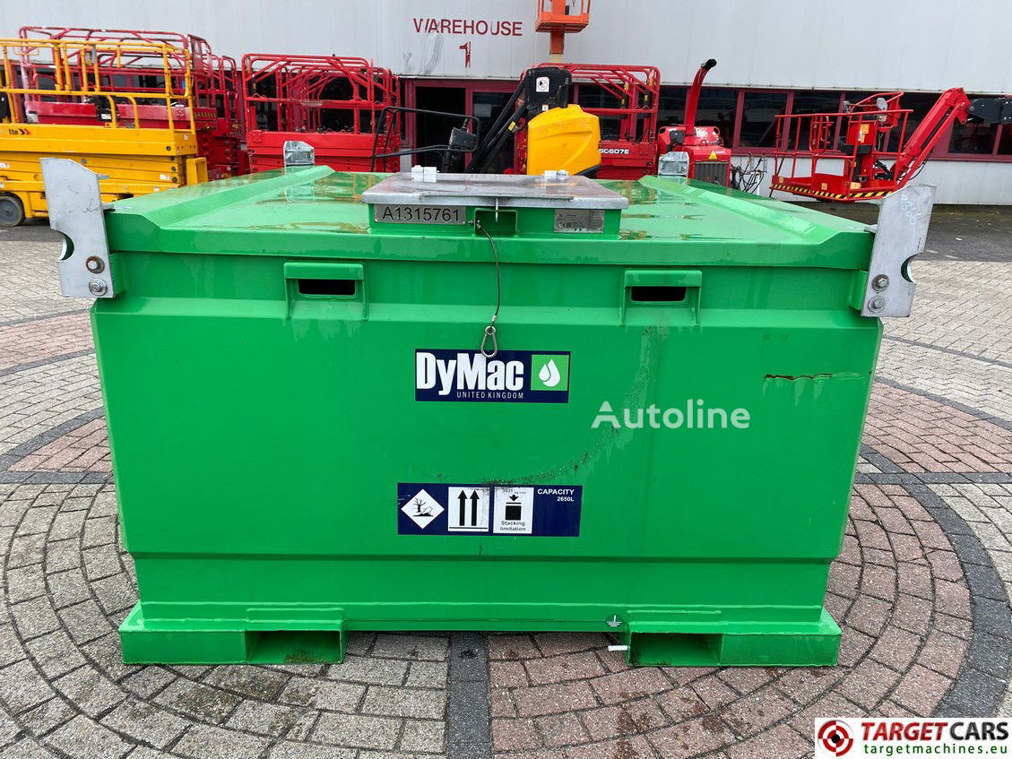 Novi DYMAC ACECUBE ACV-DEF-2650L ADBLUE SKID MOUNTED 2662LITER TANK 2 rezervoar za skladistenje goriva