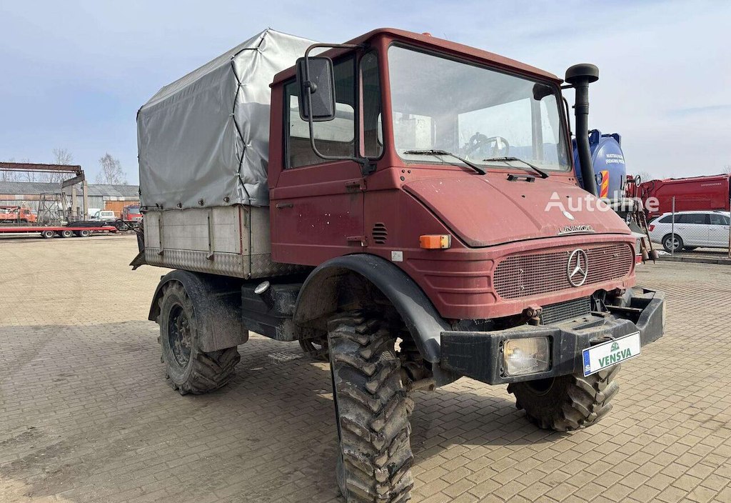 Mercedes-Benz UNIMOG 417 + WINCH EKWE 7500 univerzalna komunalna mašina