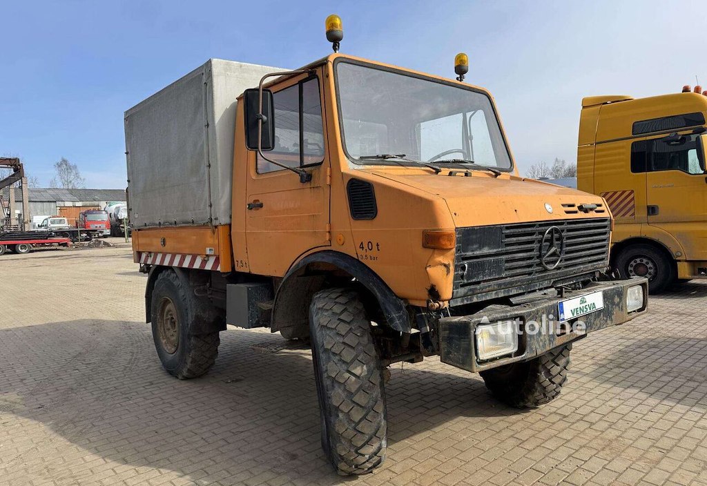 Mercedes-Benz UNIMOG 424 + WINCH Peter Lanci univerzalna komunalna mašina