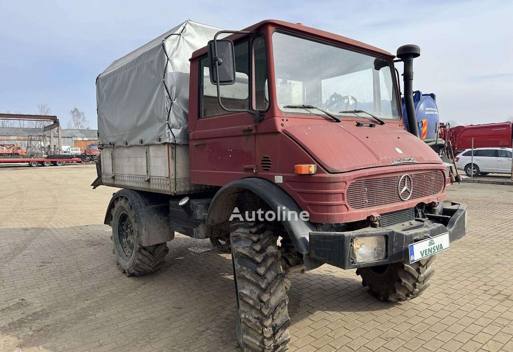 Mercedes-Benz UNIMOG 417 + WINCH EKWE 7500 univerzalna komunalna mašina