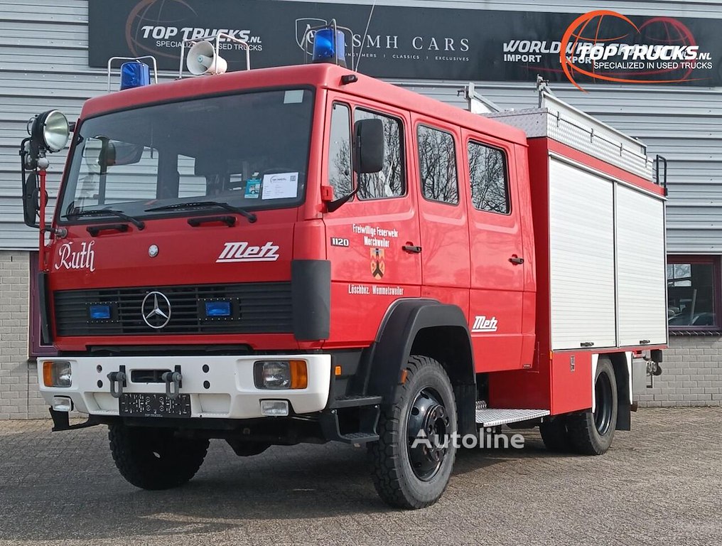Mercedes-Benz 1120 4x4 - 1.200 ltr Brandweer, Feuerwehr, Fire brigade- Crew Ca vatrogasno vozilo