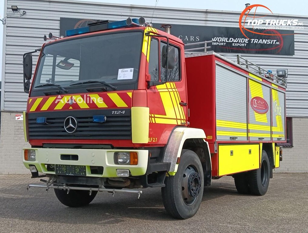 Mercedes-Benz 1124 AF 4x4 - 1.800 ltr - 600 ltr Foam -Brandweer, Feuerwehr, Fi vatrogasno vozilo