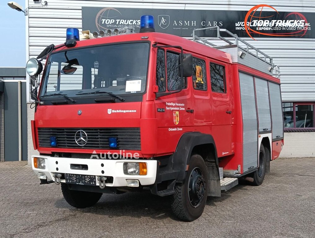 Mercedes-Benz 1124 AF 4x4 - 1.300 ltr -Brandweer, Feuerwehr, Fire brigade- Cre vatrogasno vozilo