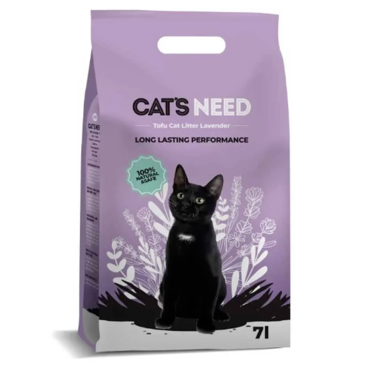 Tofu Cat posip lavanda 7L