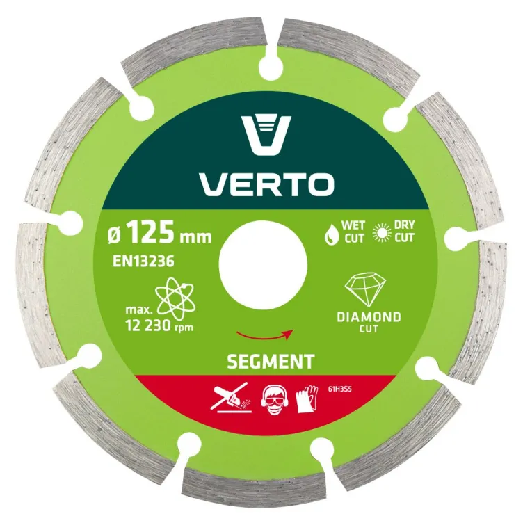 Dijamantski disk "Segment" - VERTO