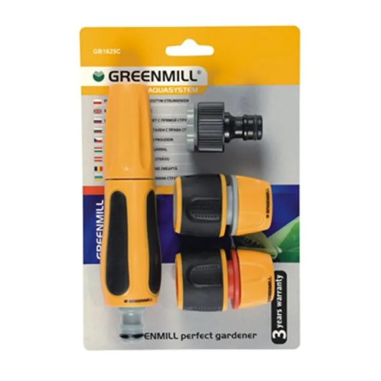 Set prskalica sa spojkama - GREENMILL GB1625C