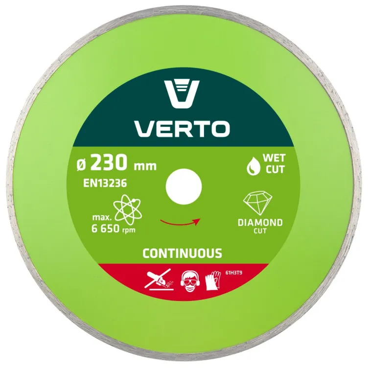 Dijamantski disk "Continuous" (glatki) - VERTO