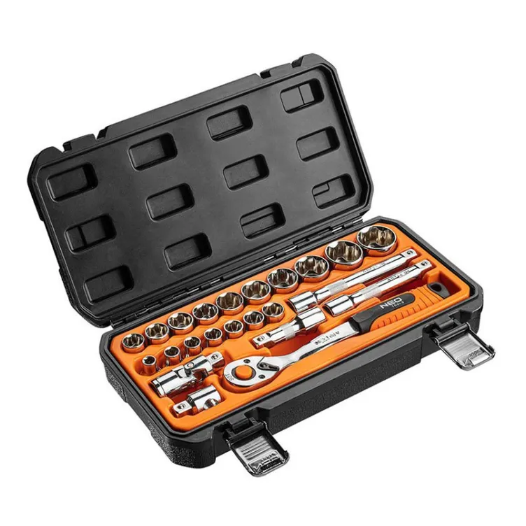 Set nasadnih ključeva 1/2", 23 kom. - NEO TOOLS 08-694