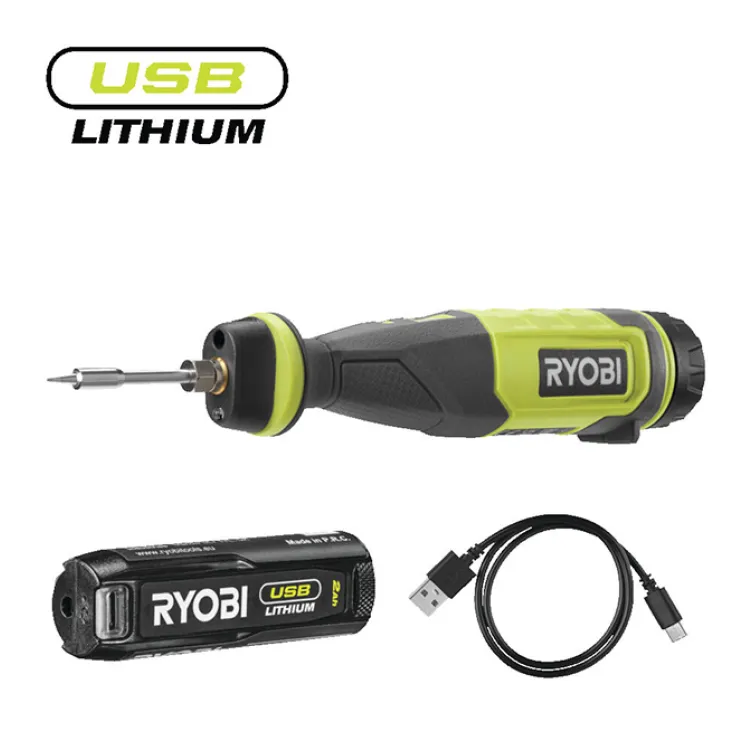 Kompaktna bežična lemilica USB Lithium™ 4V (2,0 Ah) - RYOBI RSI4-120G