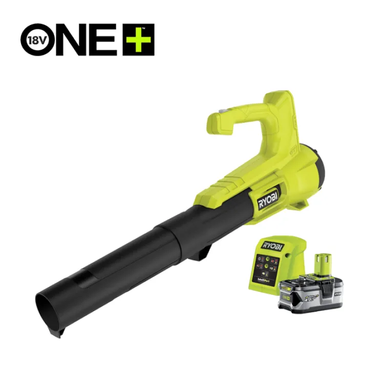 Aku. duvač lišća u setu sa punjačem i baterijom 4Ah (18V ONE+™) - RYOBI RY18BLA-140