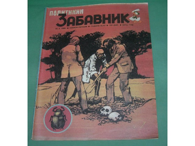 Politikin Zabavnik br. 1756, 1985.