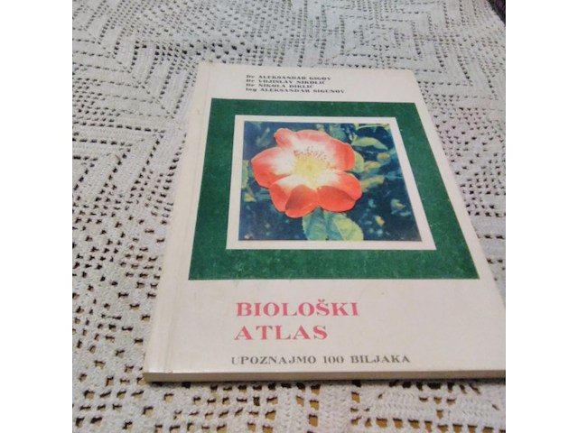 BIOLOSKI ATLAS,100 BILJAKA,,ODLICNO,,NOVO