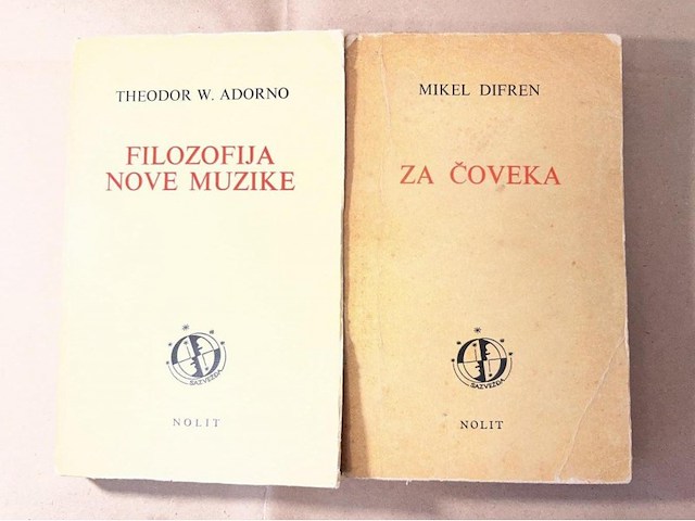 NOLIT Sazvežđa: Adorno i Mikel Difren (Filozofija)