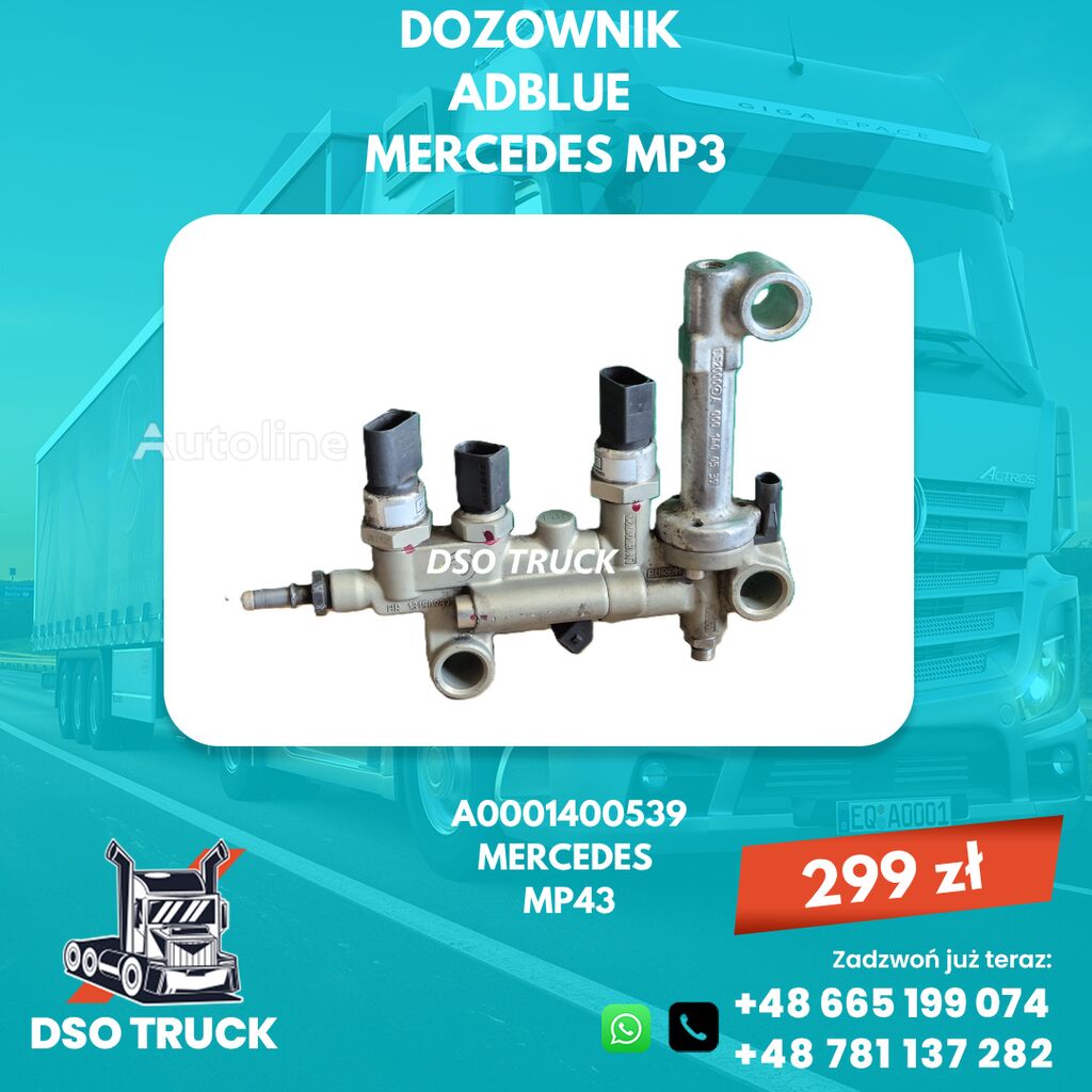 Mercedes-Benz A0001400539 AdBlue pumpa za Mercedes-Benz ACTROS MP3 kamiona