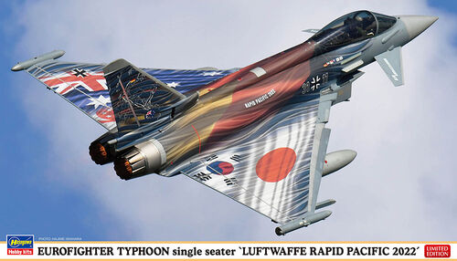 Hasegawa 02430 Eurofighter Typhoon Single Seater 'Luftwaffe Rapid Pacific 2022'