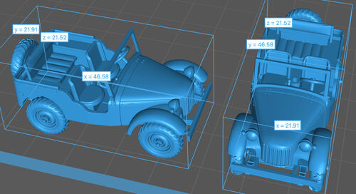 NEW! EMP3D 72012519 Bantam Blitz Buggy (Ford GP)