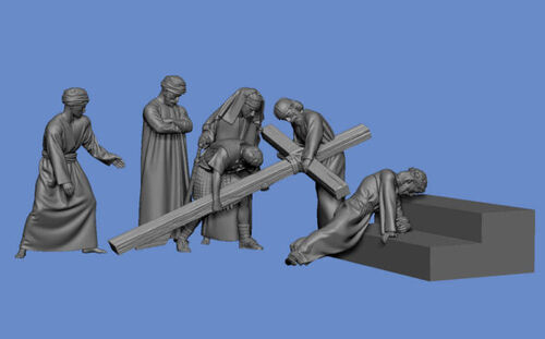 NEW! Germania-Figuren 35-1537 The Crucifixion Of Jesus 04