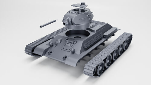 EMP3D 72012198 T-34 model 1940 - otwarty właz
