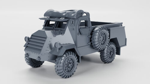 NEW! EMP3D 72012408 Ciężarówka opancerzona CT-15A (15cwt) - otwarty właz