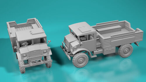 NEW! EMP3D 72012411 Średnia ciężarówka C30 (30cwt) - zamknięty właz