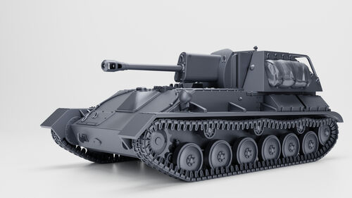 NEW! EMP3D 72012181-43 Działo samobieżne Su-76M