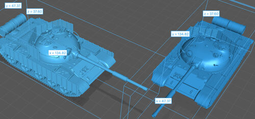 NEW! EMP3D 72012148 Czołg podstawowy T-62 - bez KMu - otwarty właz