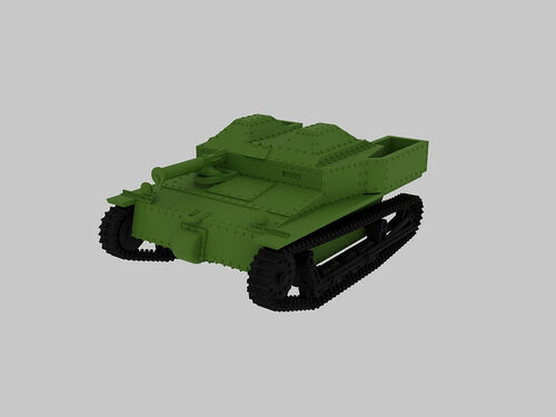 NEW! EMP3D 72012004-87 Carden-Loyd Mark VI - zamknięte włazy
