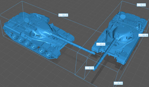 NEW! EMP3D 72012033 Czołg podstawowy Chieftain Mk.5 - otwarty właz