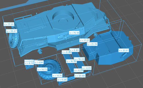 NEW! EMP3D 72012007 Marmon-Herrington Mk.IV - bez płyt na piasek (otwarty właz)