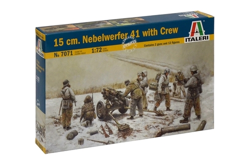 Italeri 7071 15 cm. NEBELWERFER 41 with Crew