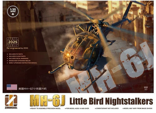 Zimi Model 50002 AH-6M/MH-6M Little Bird Nightstalkers
