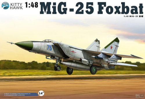 Kittyhawk 80119 MiG-25 PD/PDS Foxbat