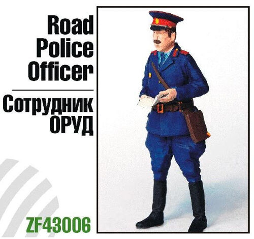 Zebrano ZF43006 Road Police Officer (1960s)