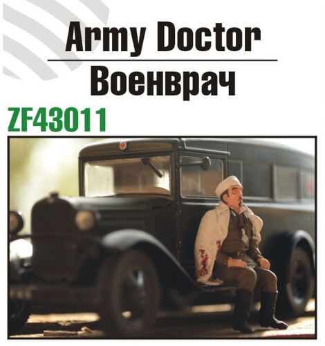 Zebrano ZF43011 Soviet WII Army Doctor