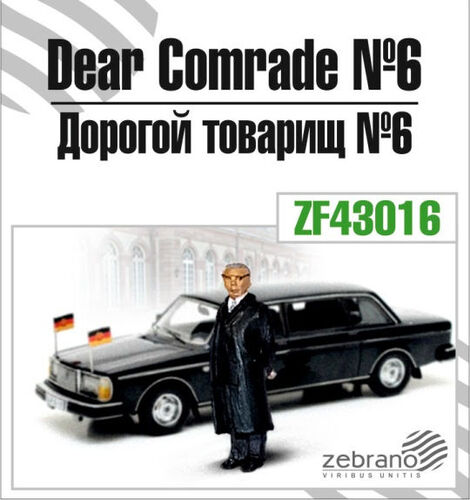 Zebrano ZF43016 Dear Comrade #6 (Erich Honecker)