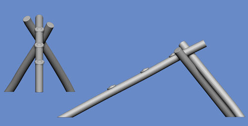 Germania-Figuren 72-ZUB-0001 Beach Obstacles