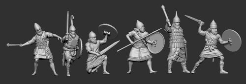 Germania-Figuren 72-AN-1101 Armed Infantry