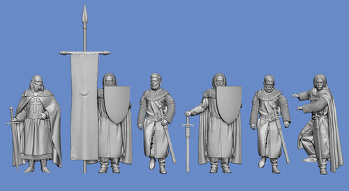 Germania-Figuren 72-5351 Knights Templar 02