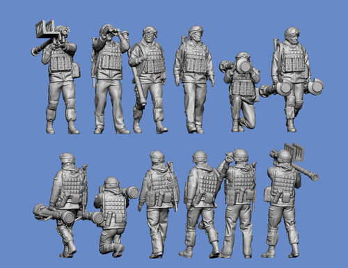 Germania-Figuren 72-CW-3159 USA Today – Motorized Infantry In Iraq/Europe 03
