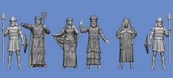 Germania-Figuren 72-AN-1200 Jews At The Time Of King Solomon