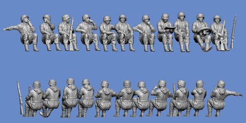 Germania-Figuren 72-WW2-0186 Wehrmacht – SdKfz 7 III