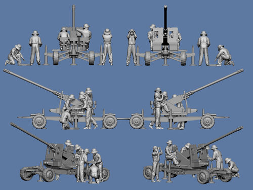 Germania-Figuren 72-CW-2056 Air Defense Of The NVA