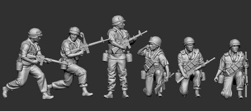 Germania-Figuren 72-CW-2015 US Marines – Street Combat Hué 03