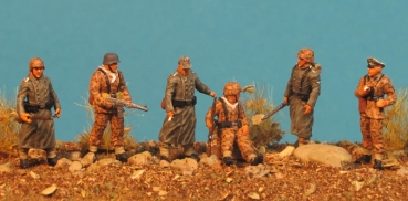 Germania-Figuren 72-WW2-0045 Ardennes Offensive 1944 – German Tank Hunters