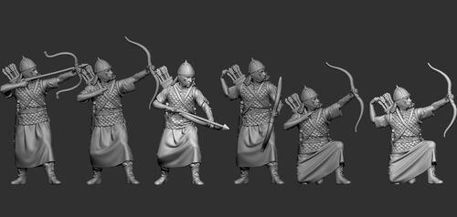 Germania-Figuren 72-AN-2002 Roman Archers